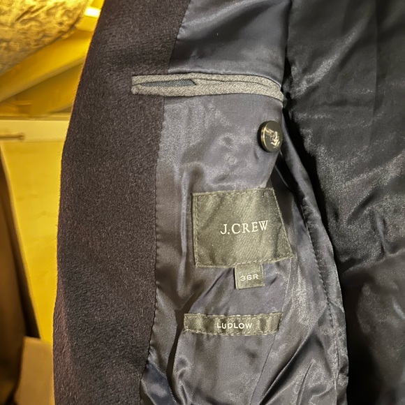 J. Crew | Jackets & Coats | Jcrew Ludlow Cashmere Wool Top Coat Mens ...
